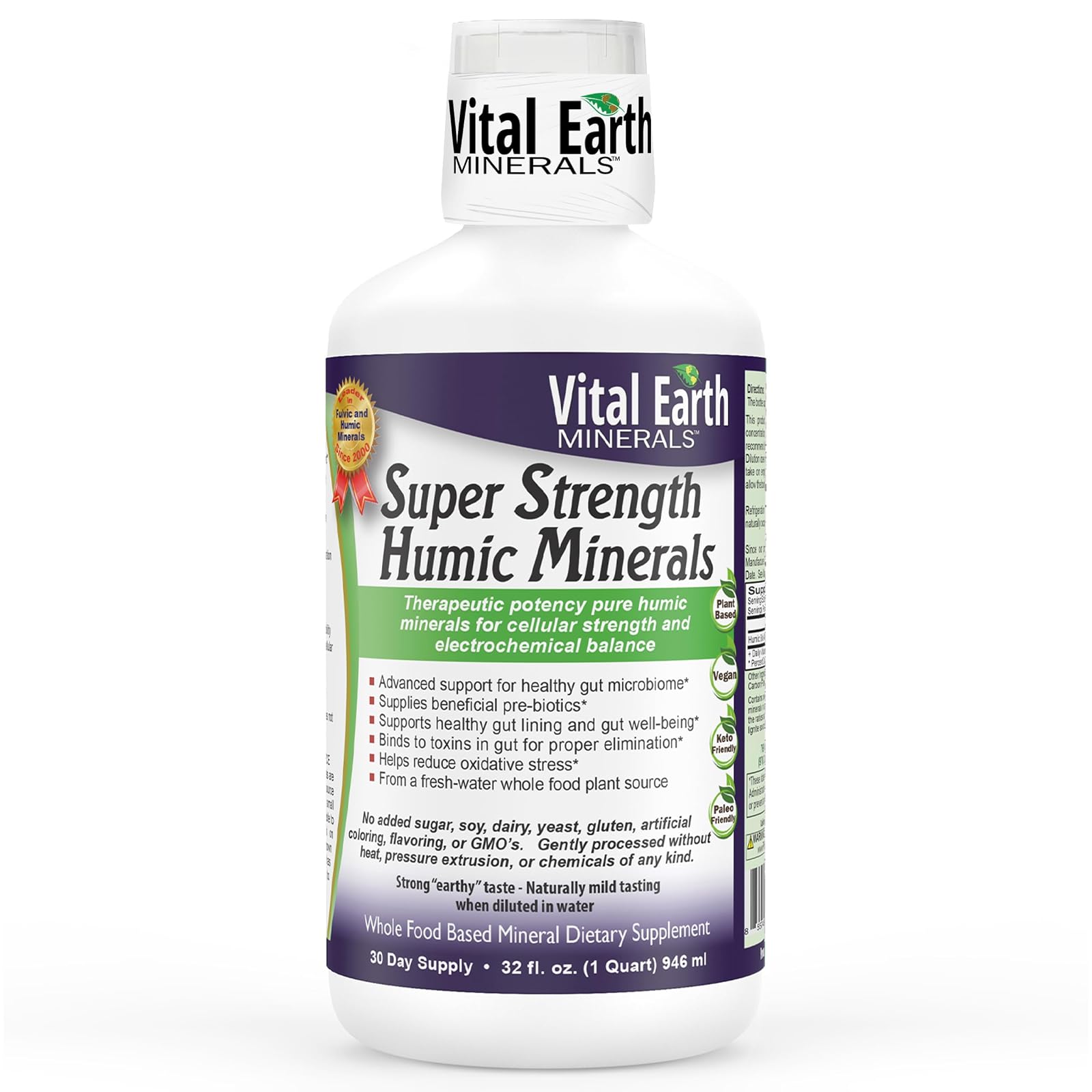 Vital Earth trace minerals liquid supplement