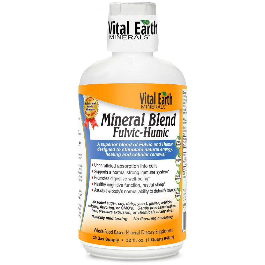 Vital Earth trace minerals liquid