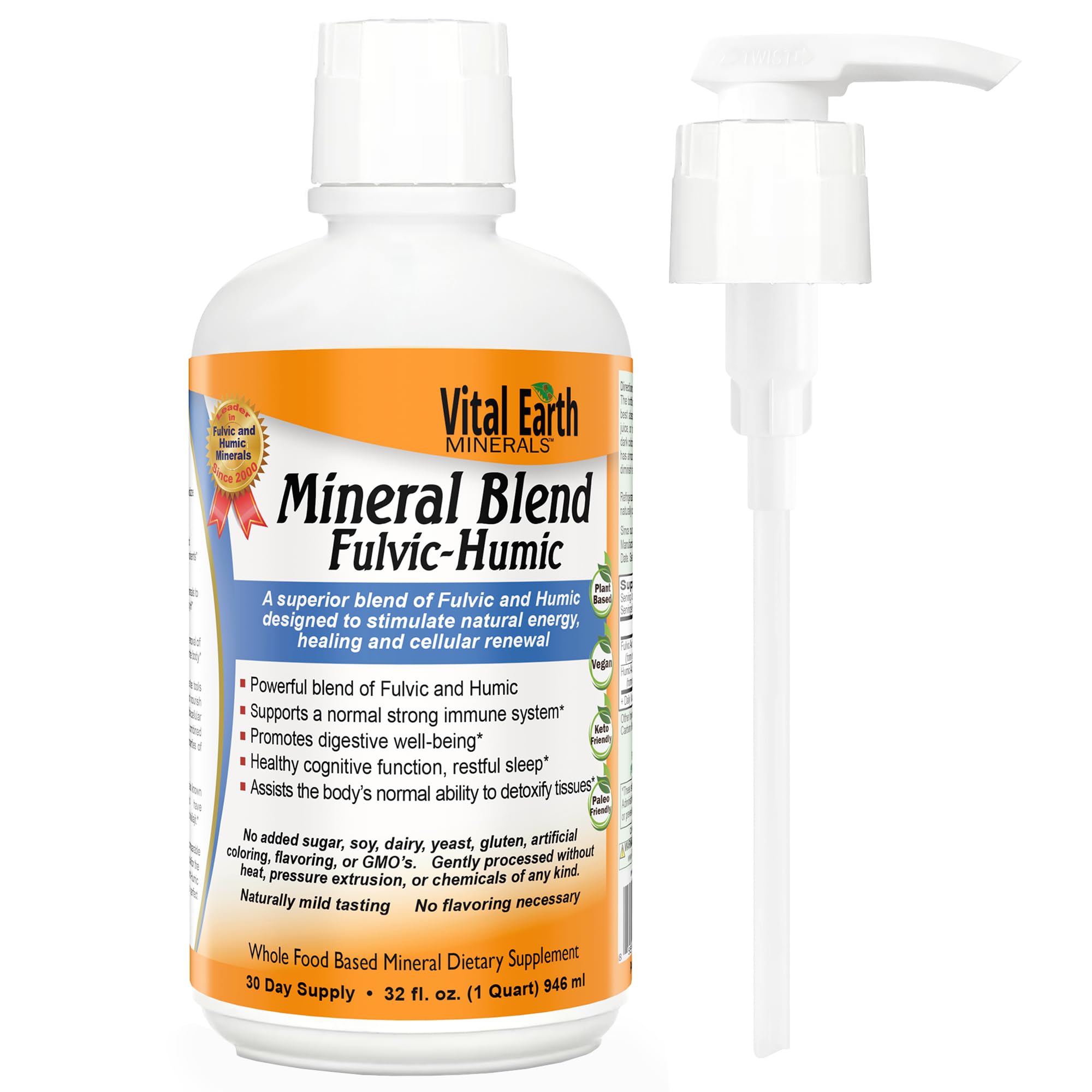Vital Earth trace minerals liquid