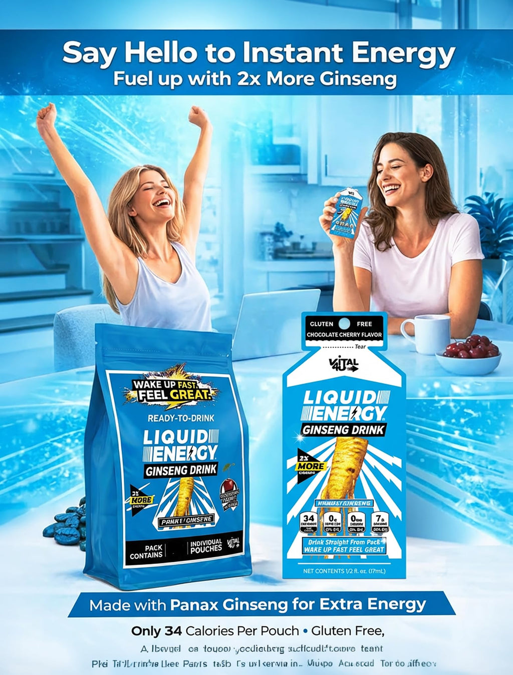 VITAL energy shot for focus