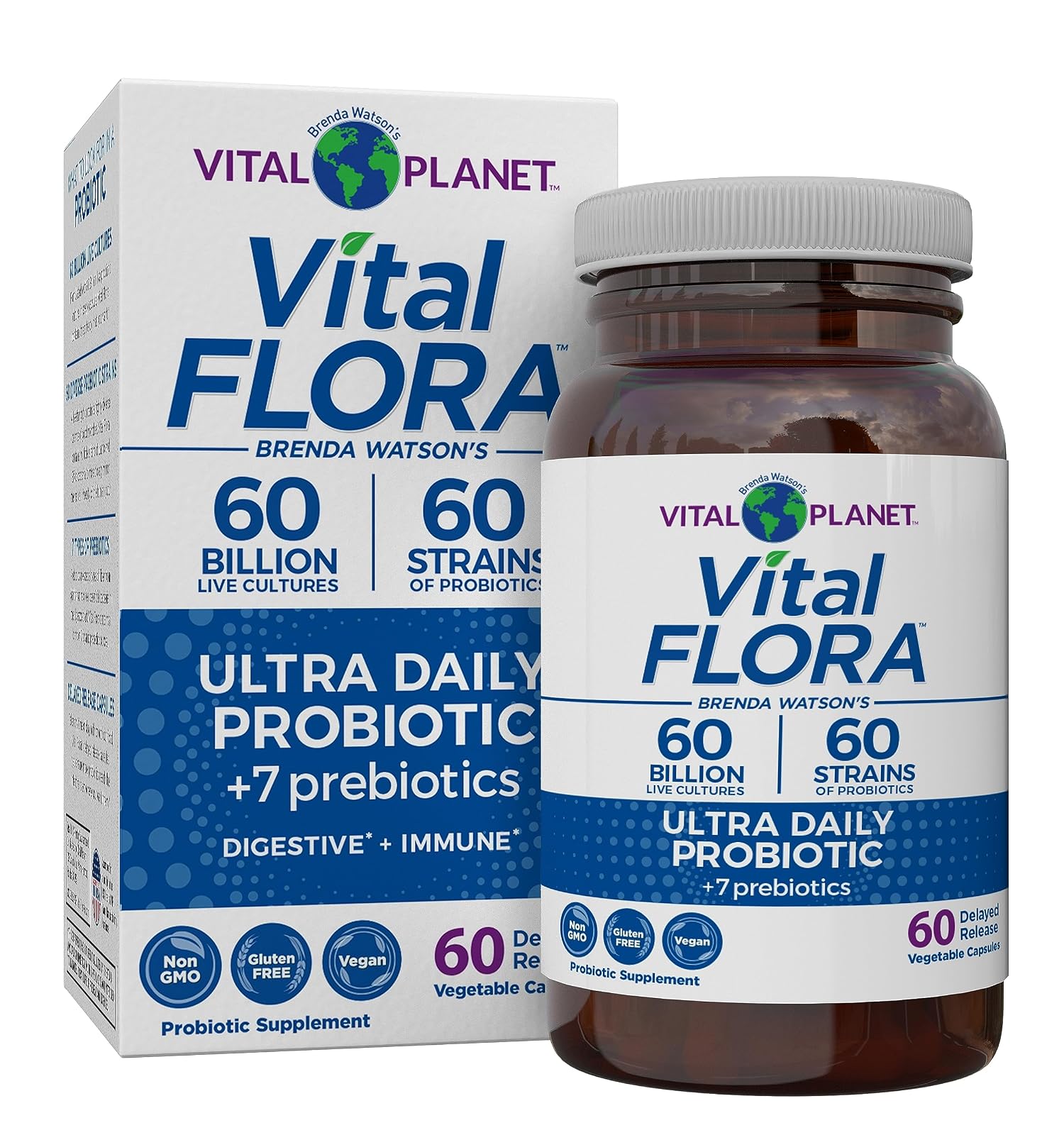 Vital Flora daily probiotic capsules