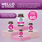 Vital Flora probiotics for women's wellness