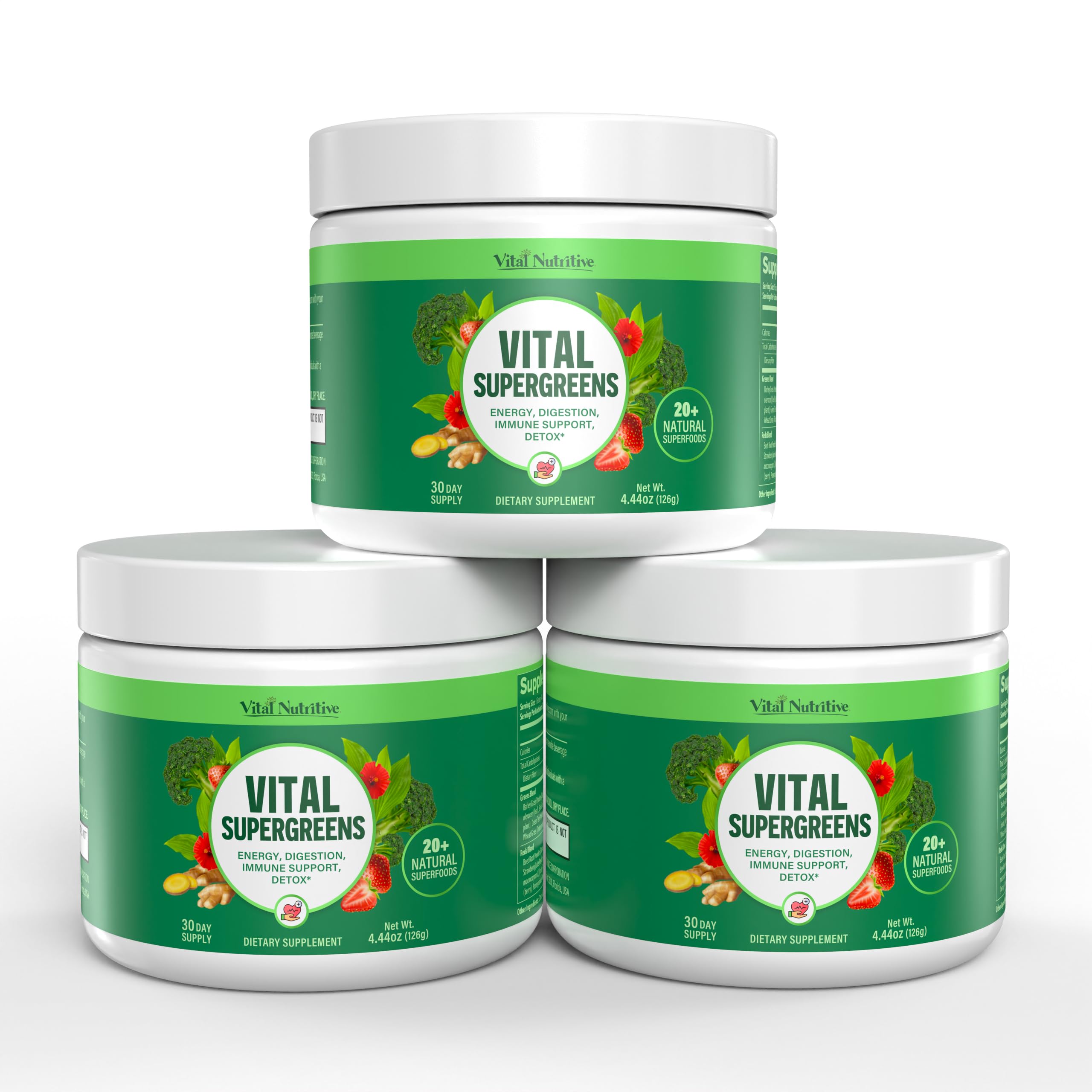 Vital Greens superfood powder for energy