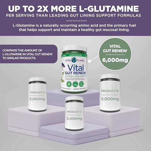 Vital Gut Renew l-glutamine formula