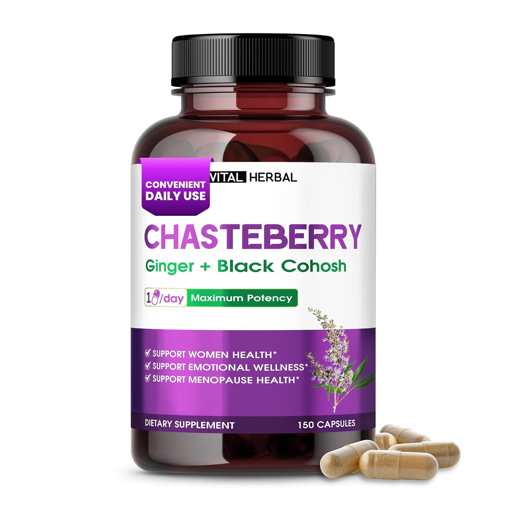 Vital Herbal Chasteberry capsules