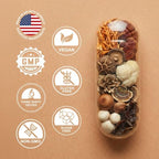 Vital mushrooms for enhanced focus