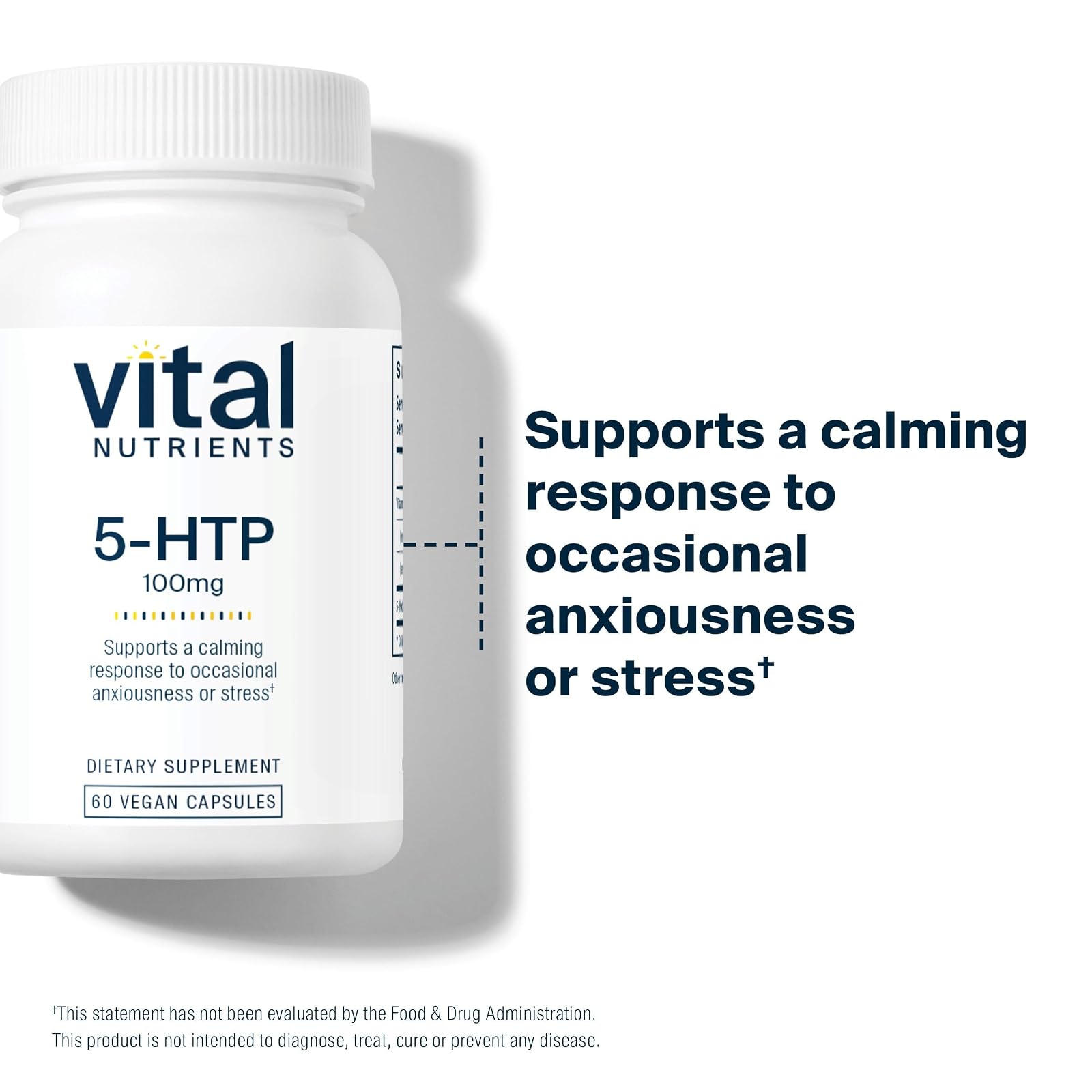 Vital Nutrients 5-HTP for overall wellness