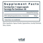 Vital Nutrients DHEA capsules for energy