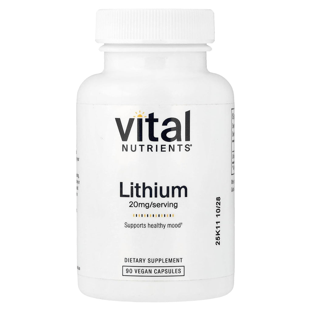 Vital Nutrients Lithium Orotate capsules