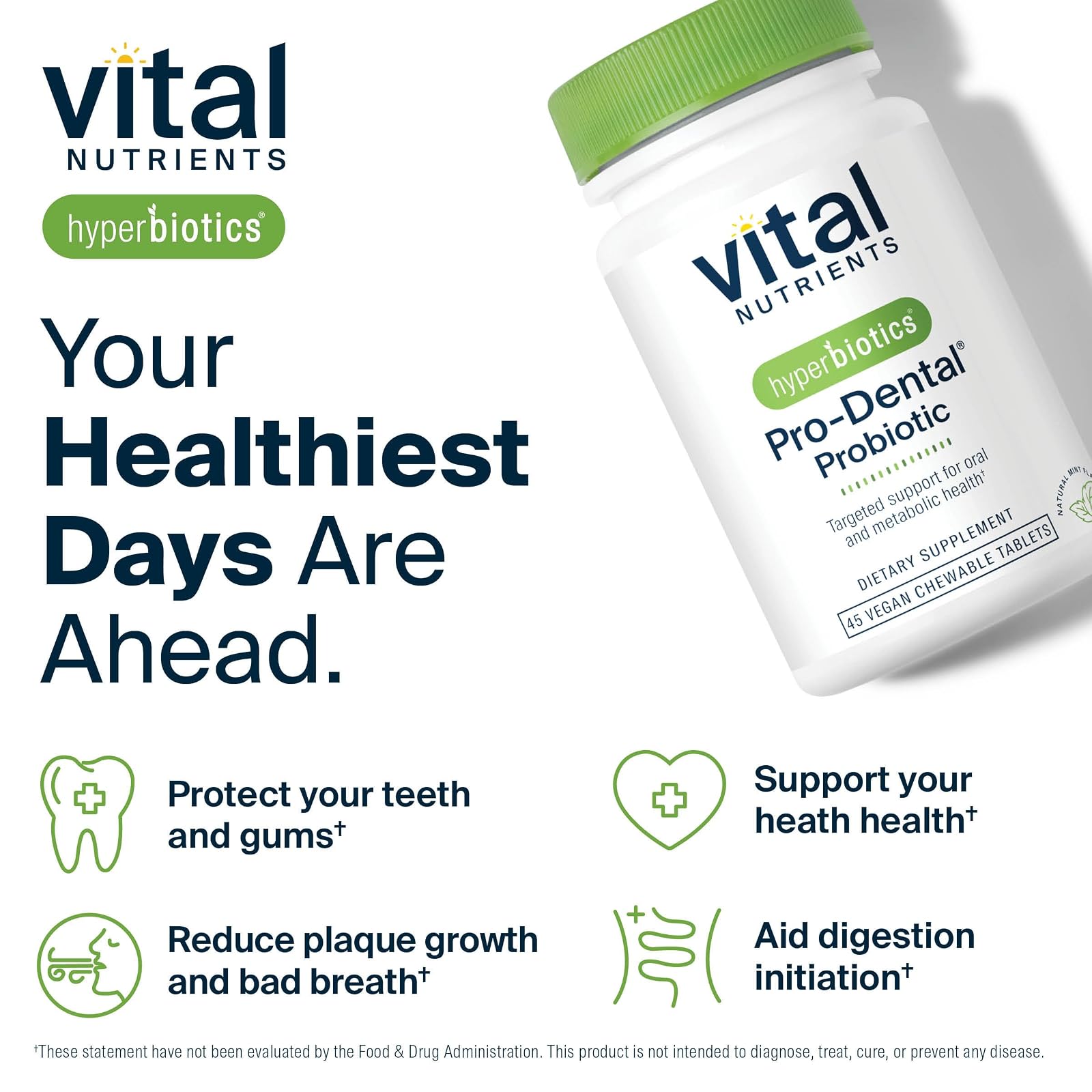 Vital Nutrients mint tablets for adults
