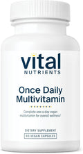 Vital Nutrients multivitamins for daily health