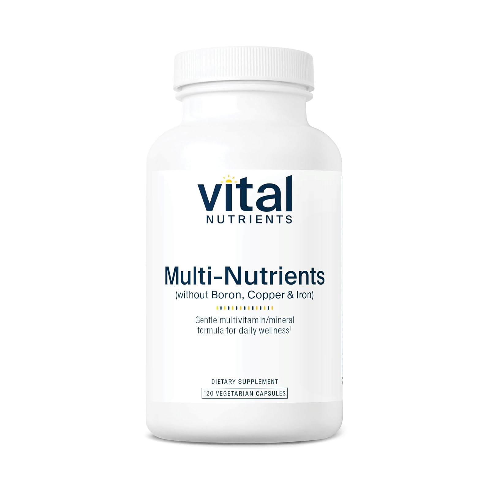 Vital Nutrients multivitamins for optimal health