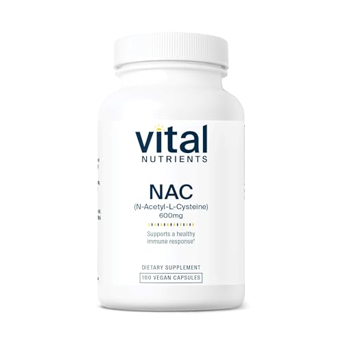 Vital Nutrients NAC 600 mg capsules