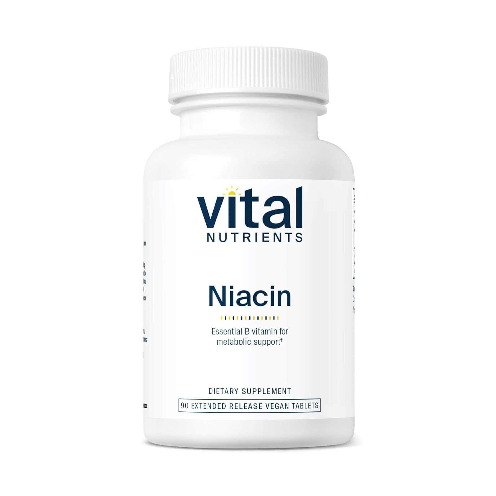 Vital Nutrients Niacin 500 mg tablets