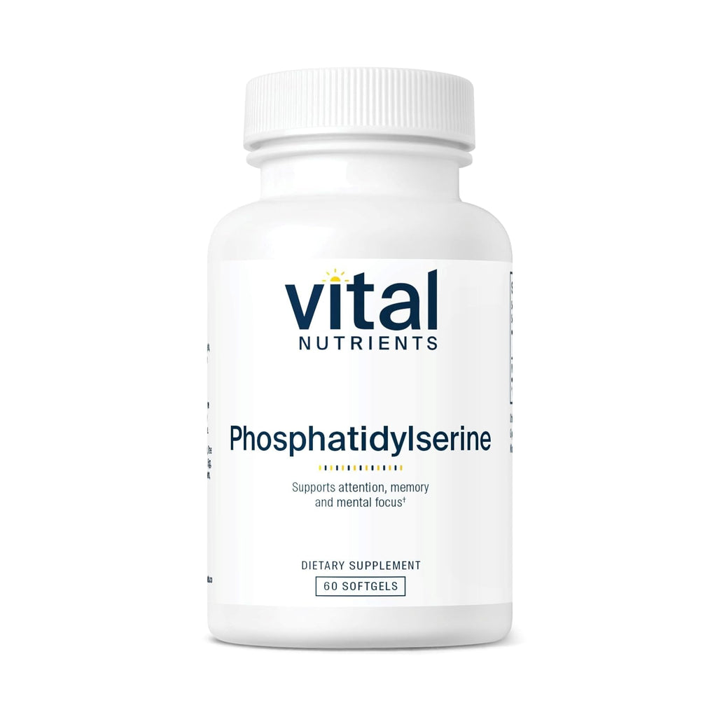 Vital Nutrients phosphatidylserine softgels for brain health