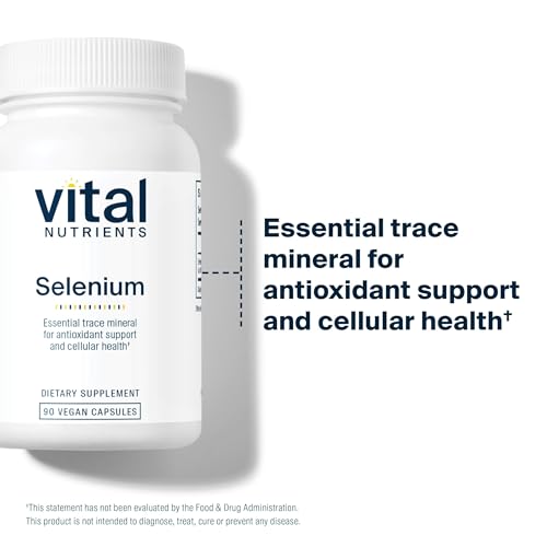 Vital Nutrients selenium for thyroid health
