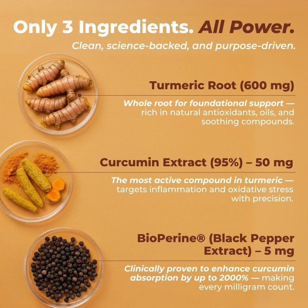 VITAL NUTRITIVE herbal turmeric capsules