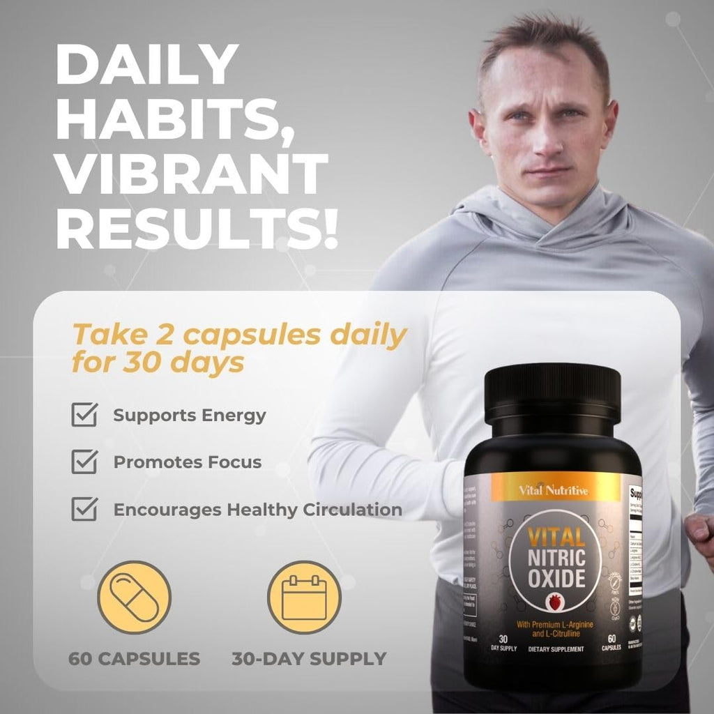 VITAL NUTRITIVE nitric oxide for recovery