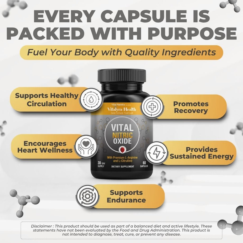 VITAL NUTRITIVE nitric oxide performance
