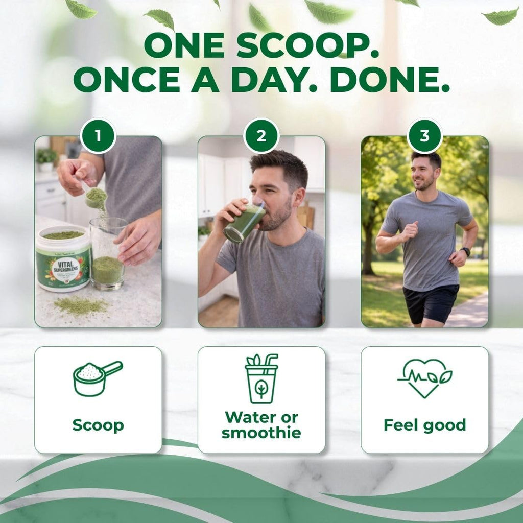 VITAL NUTRITIVE super greens for detox