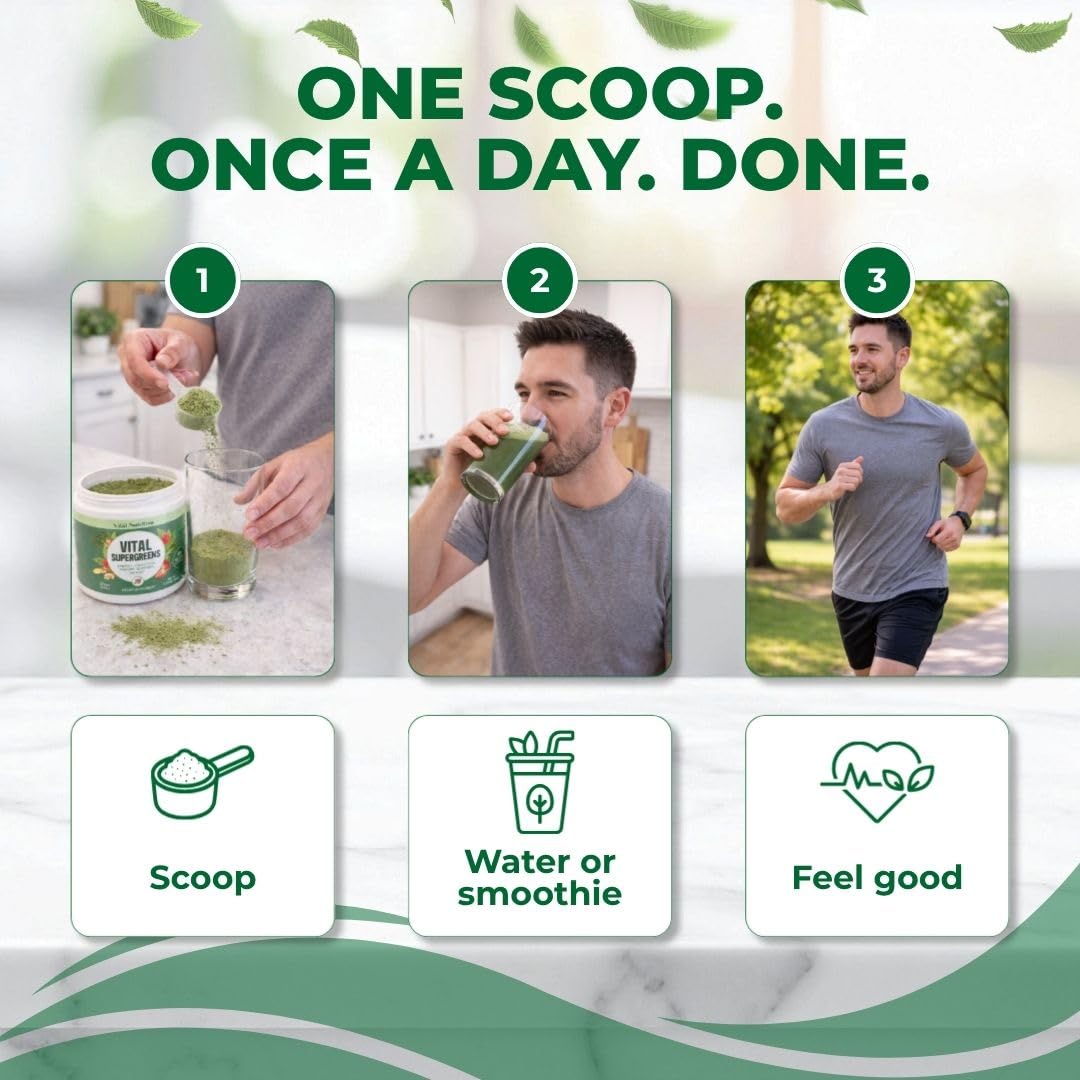 VITAL NUTRITIVE super greens for detox