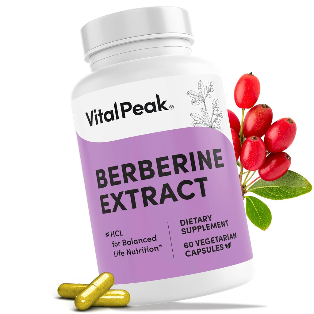 Vital Peak Berberine 1000 mg capsules