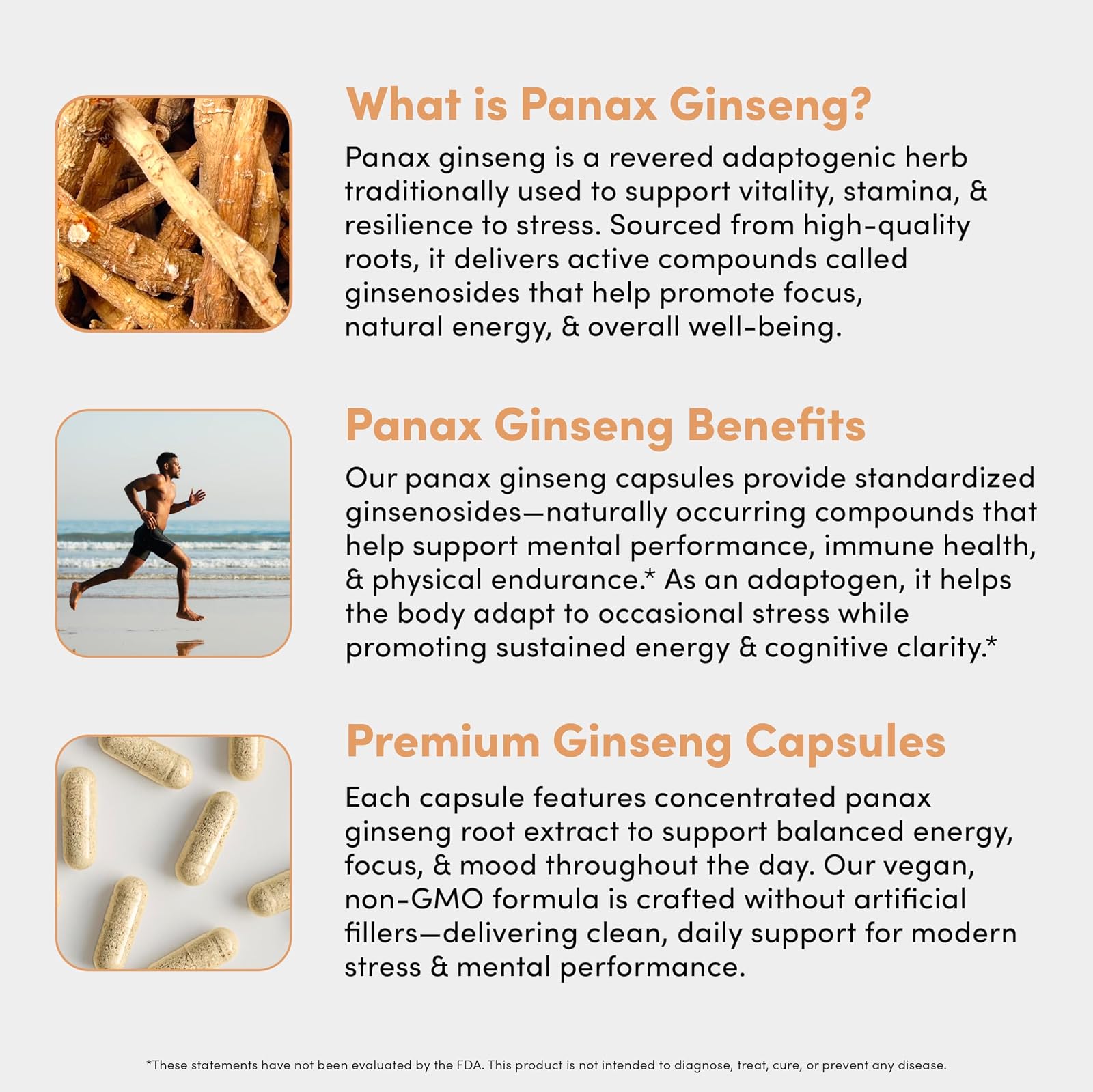 Vital Peak ginseng for overall wellness
