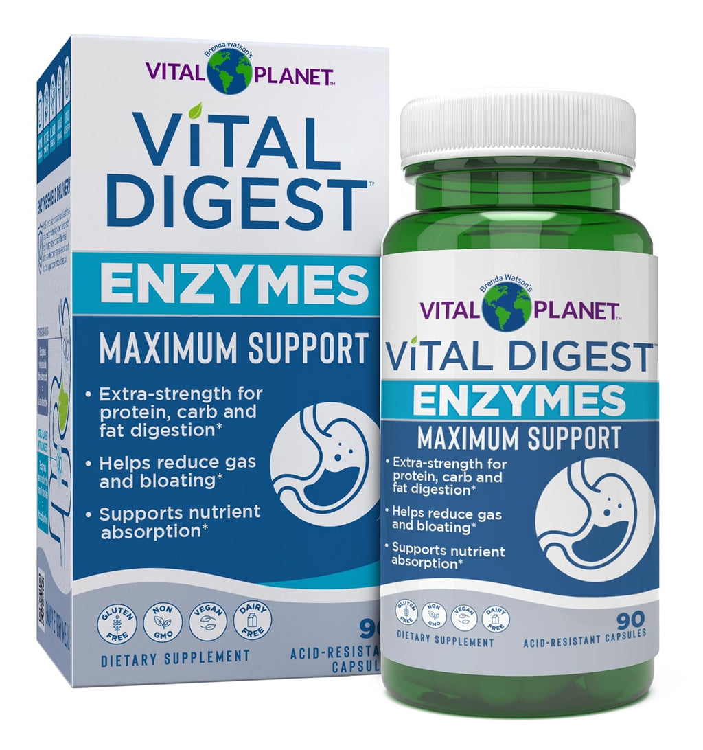 vital planet digestive enzymes capsules