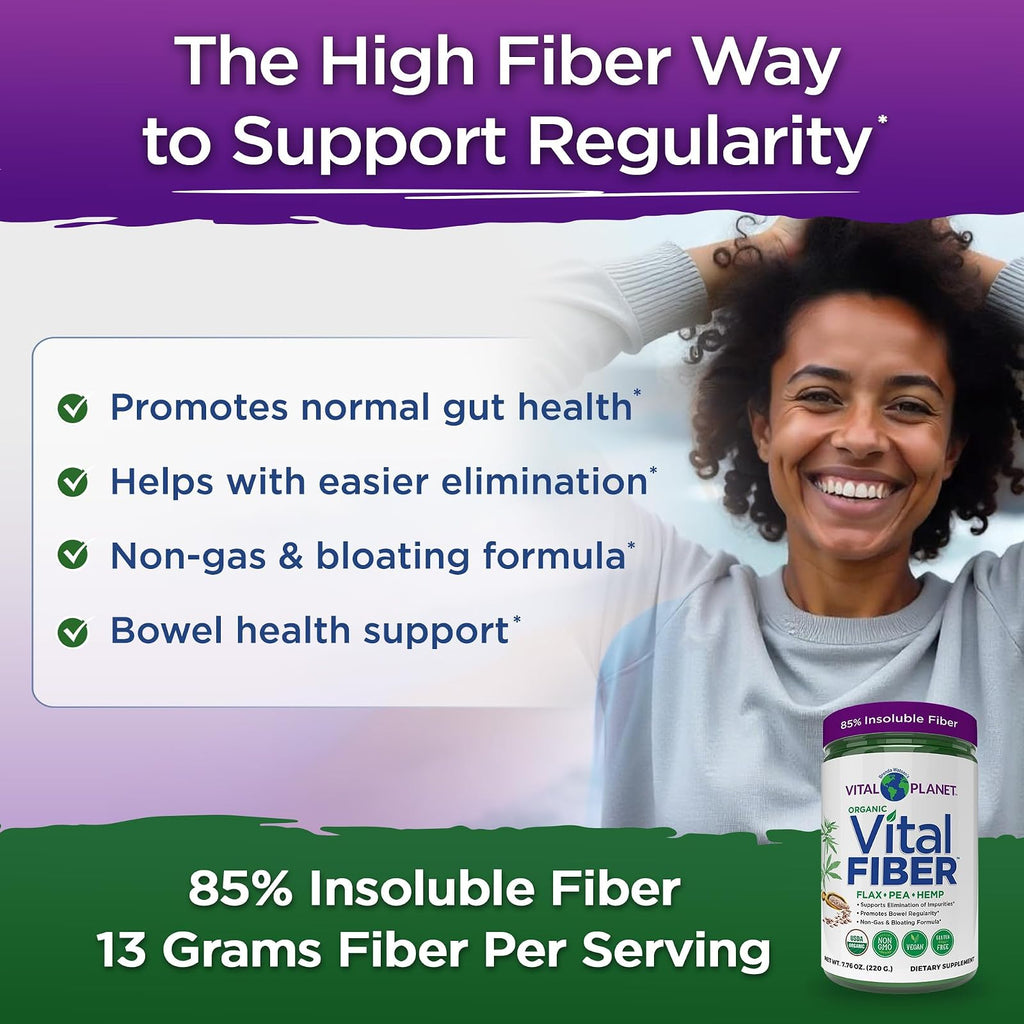 Vital Planet fiber for gut support