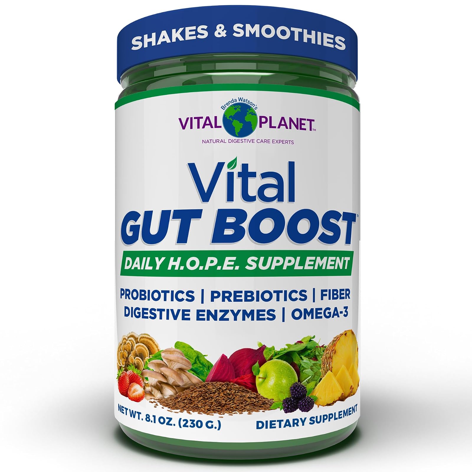 Vital Planet Gut Boost Powder for digestion