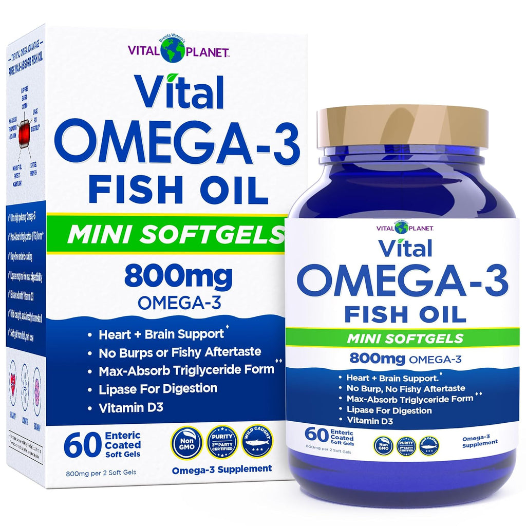 Vital Planet Omega 3 softgels
