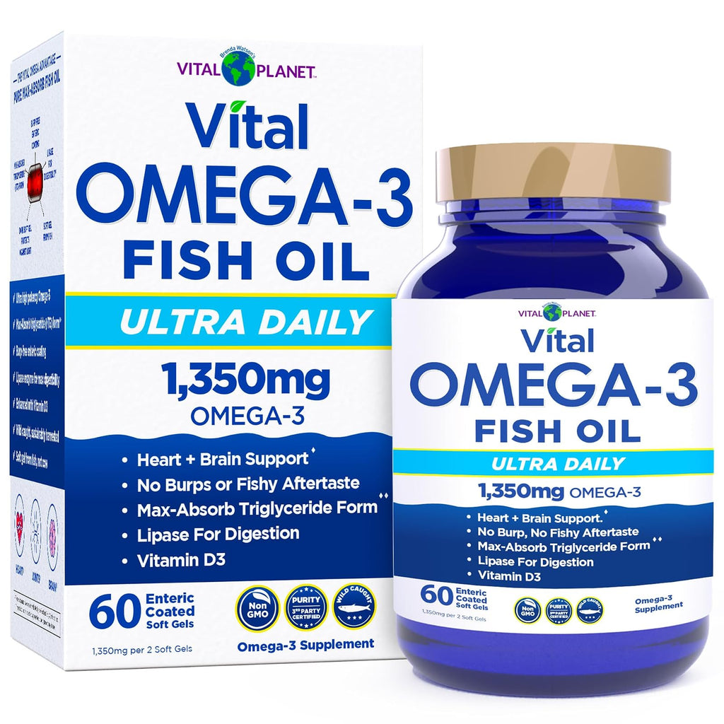 Vital Planet Omega 3 softgels