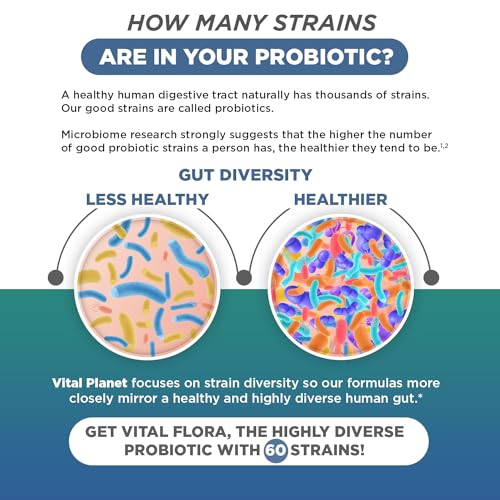 Vital Planet probiotics for overall wellness