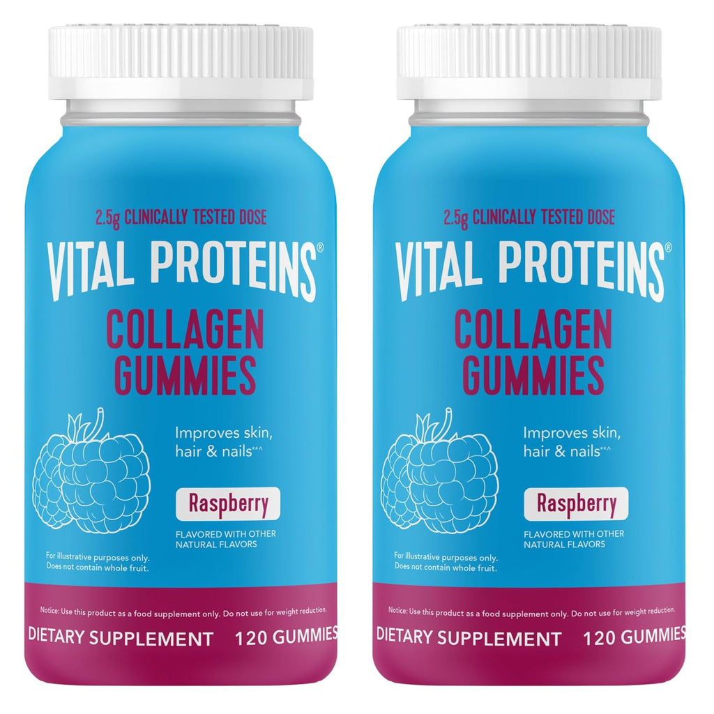 Vital Proteins collagen gummies raspberry flavour