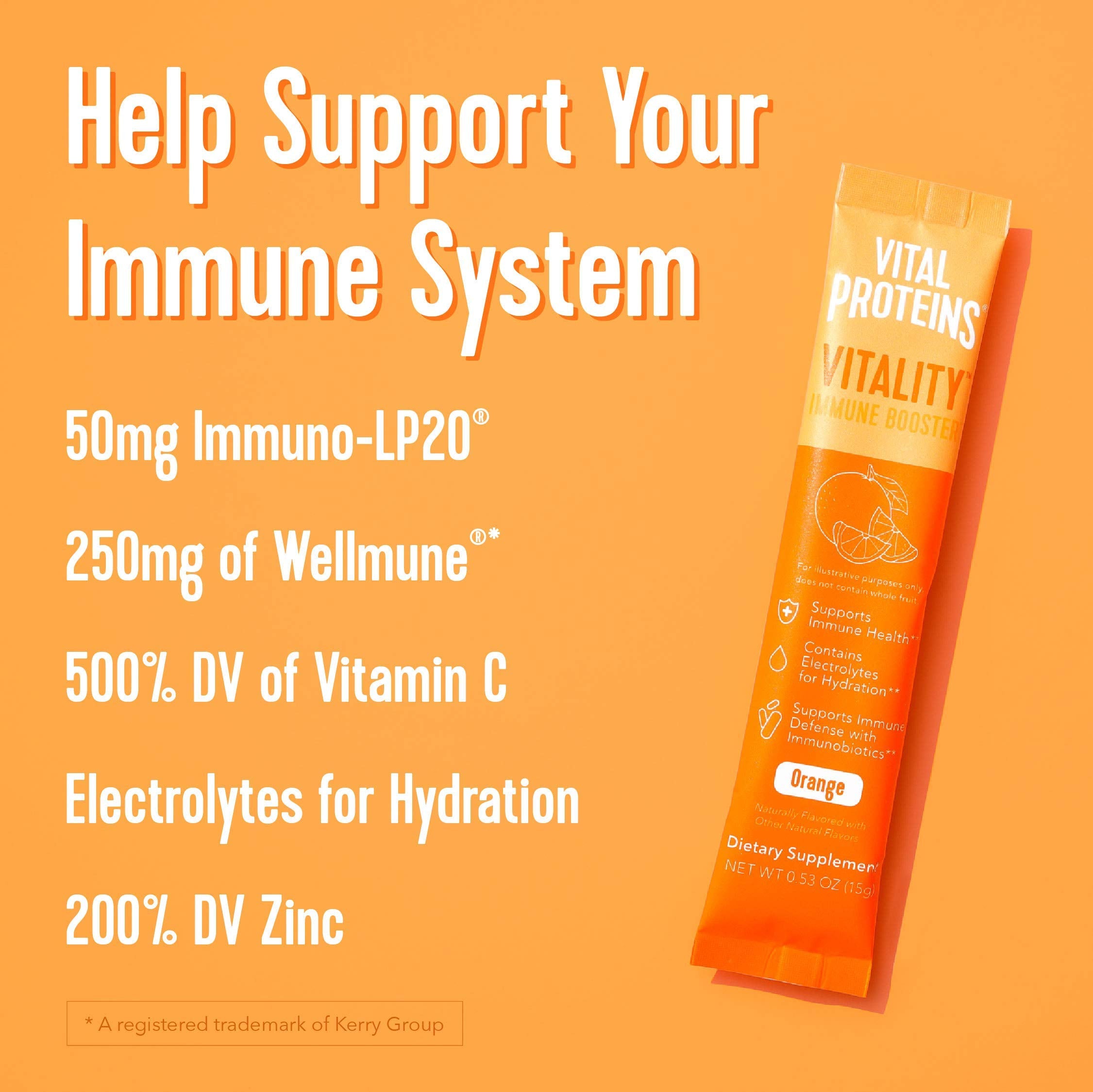 Vital Proteins health supplement features
