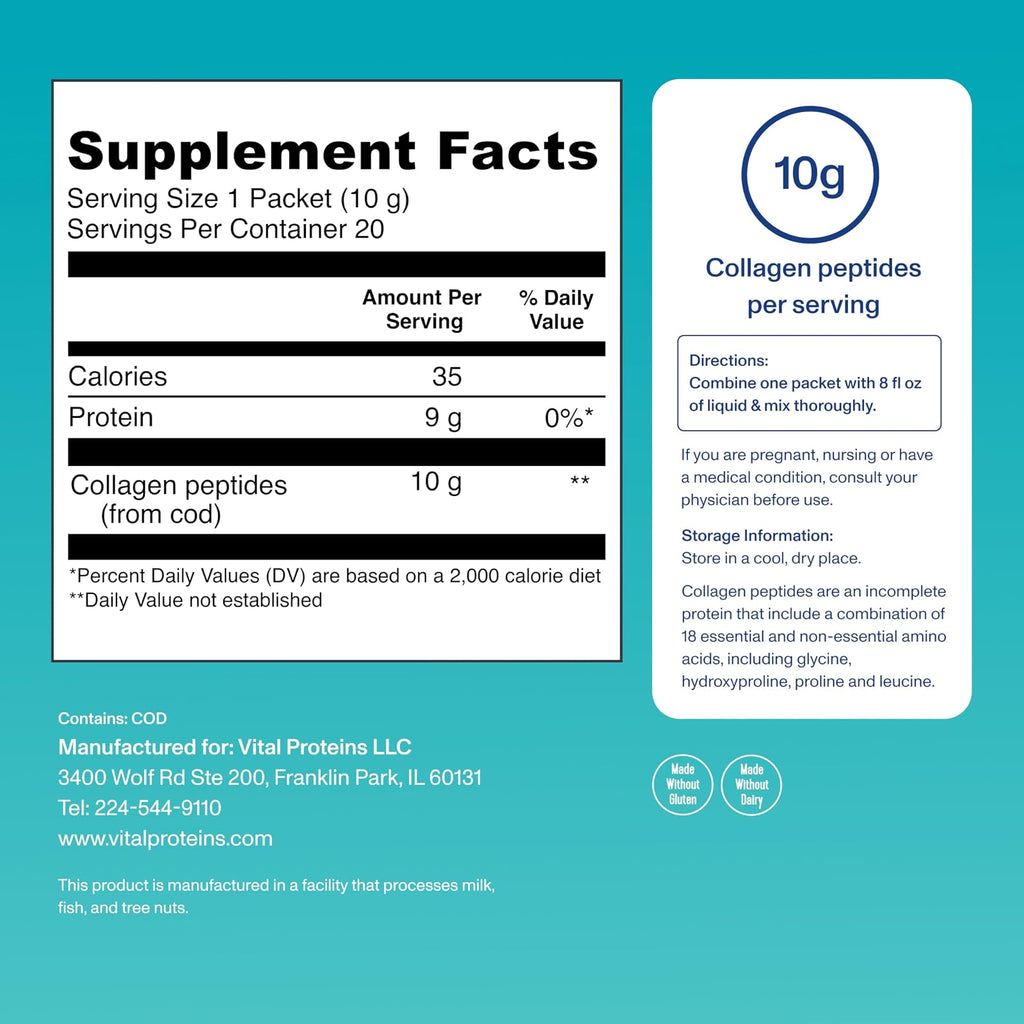 vital proteins marine collagen benefits
