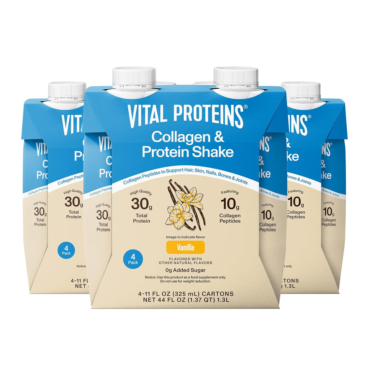 Vital Proteins vanilla collagen shake pack