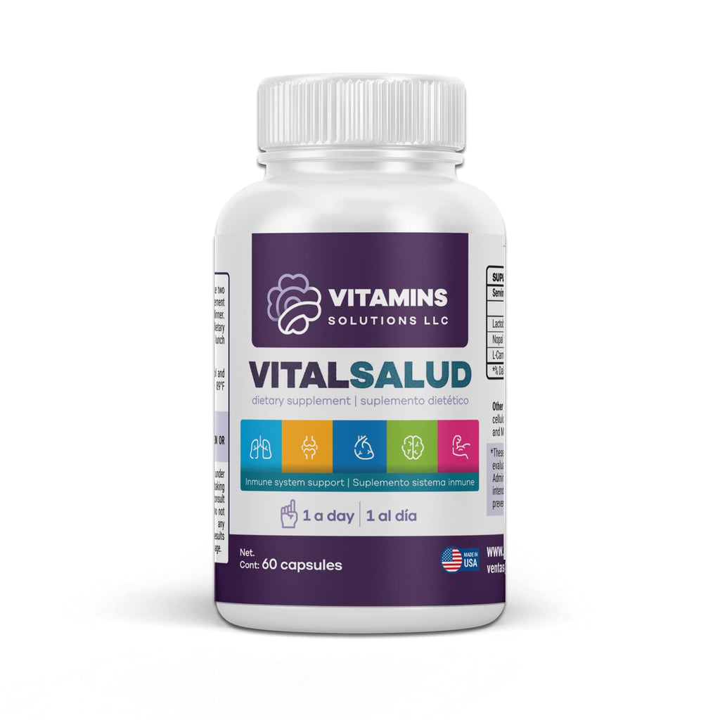 Vital Salud blended vitamin supplements for energy