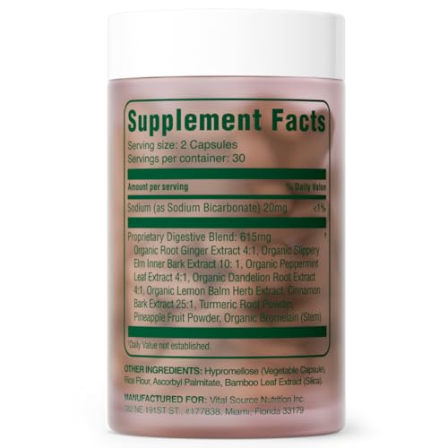 Vital Source Nutrition digestive enzyme formula