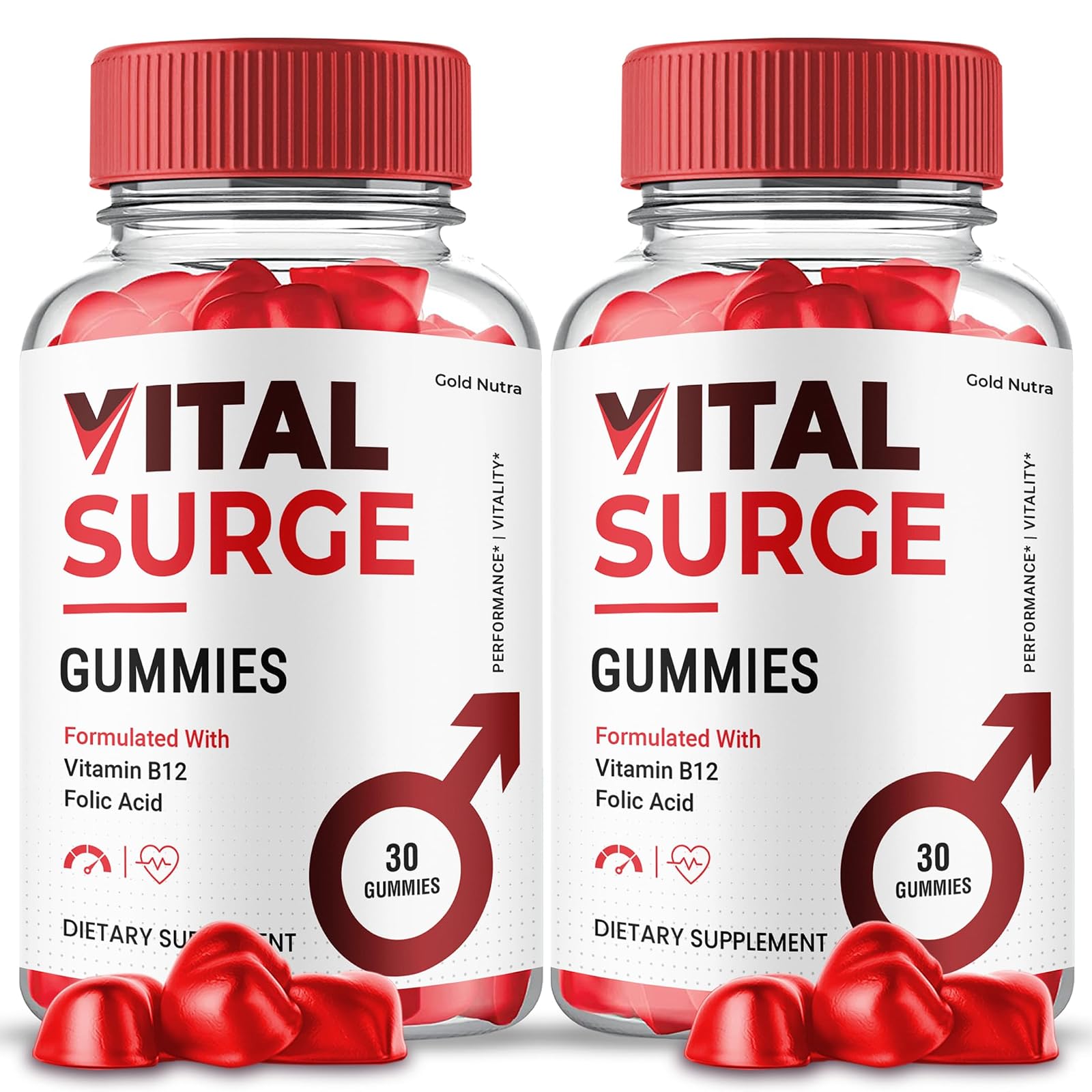 Vital Surge male gummies for energy