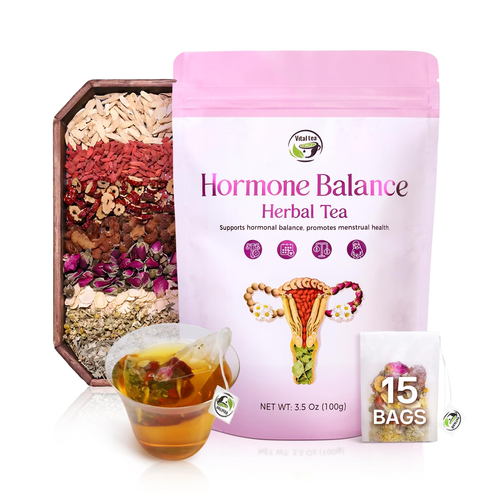 Vital Tea hormone balance herbal tea