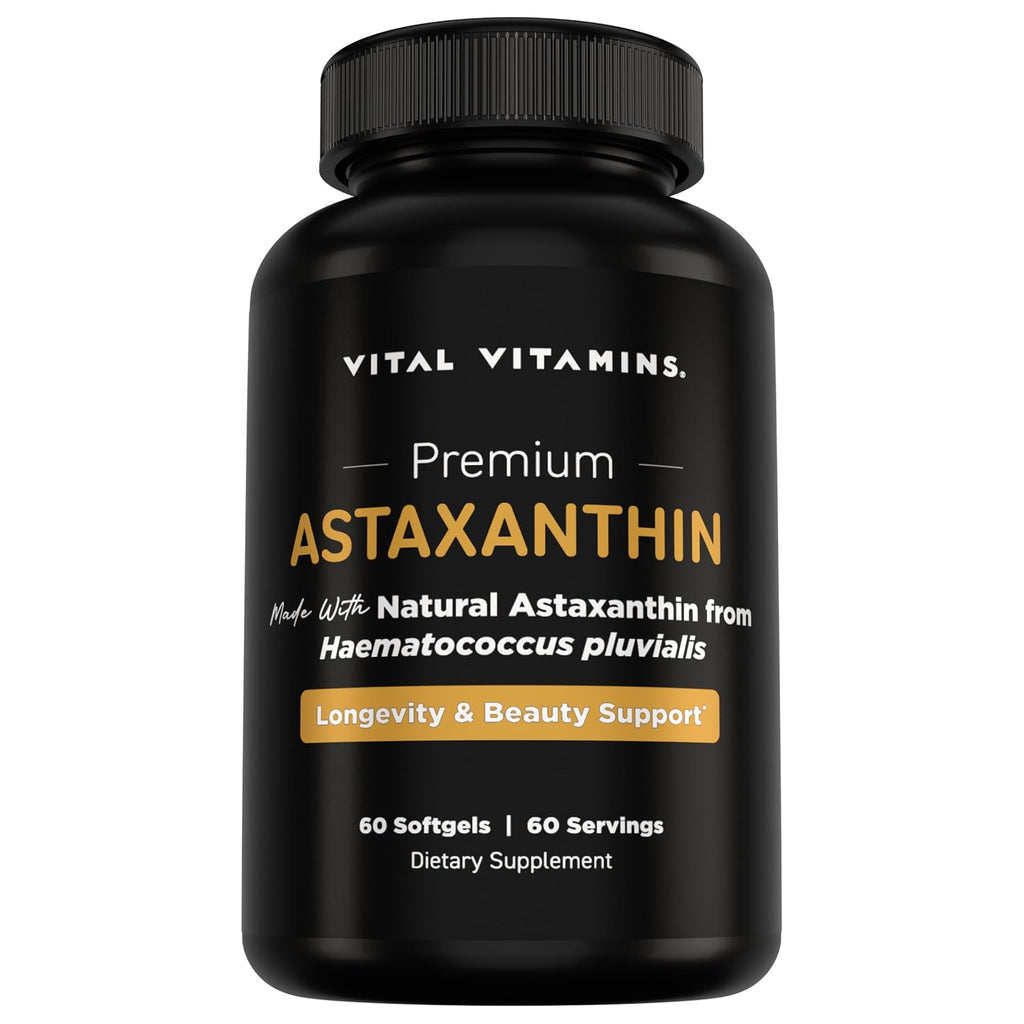Vital Vitamins Astaxanthin softgels