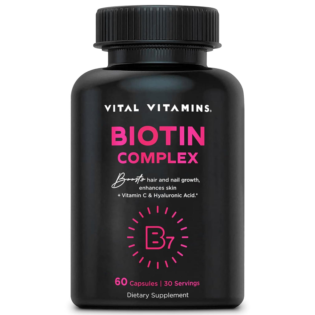 Vital Vitamins Biotin Complex for hair growth
