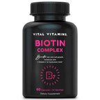 Vital Vitamins Biotin Complex for hair growth
