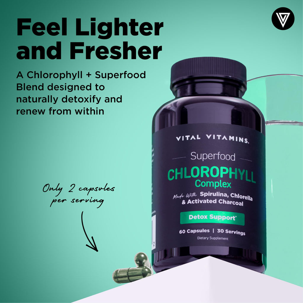 Vital Vitamins chlorophyll benefits