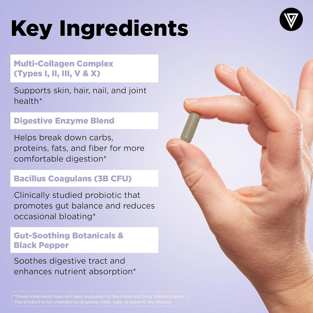 Vital Vitamins collagen for healthy hair