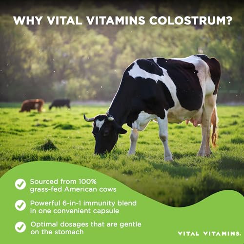 Vital Vitamins colostrum for active lifestyles