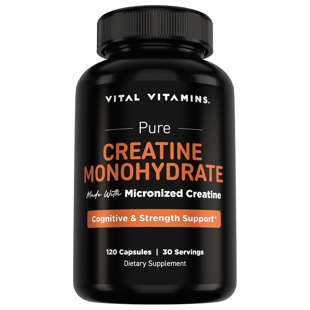 Vital Vitamins creatine monohydrate pills