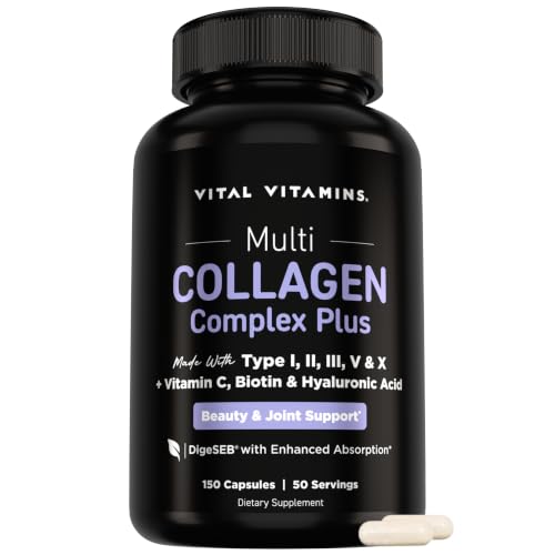 Vital Vitamins multi collagen complex capsules
