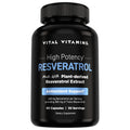 Vital Vitamins Resveratrol antioxidant support
